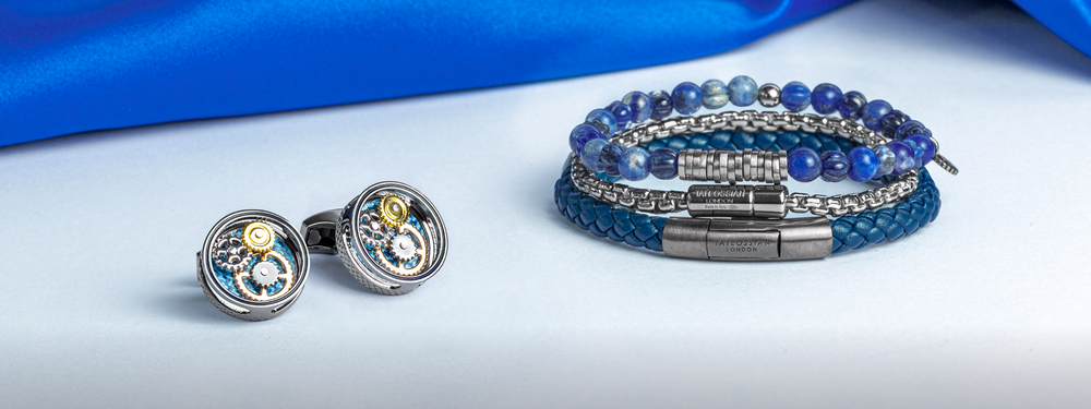 Flowa bangle in brushed ruthenium plated sterling silver – Tateossian