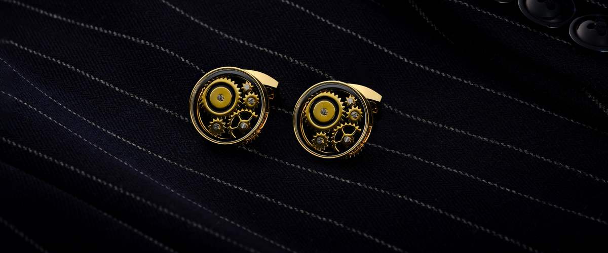 Men's Designer Cufflinks | Silver Gold Titanium | Tateossian