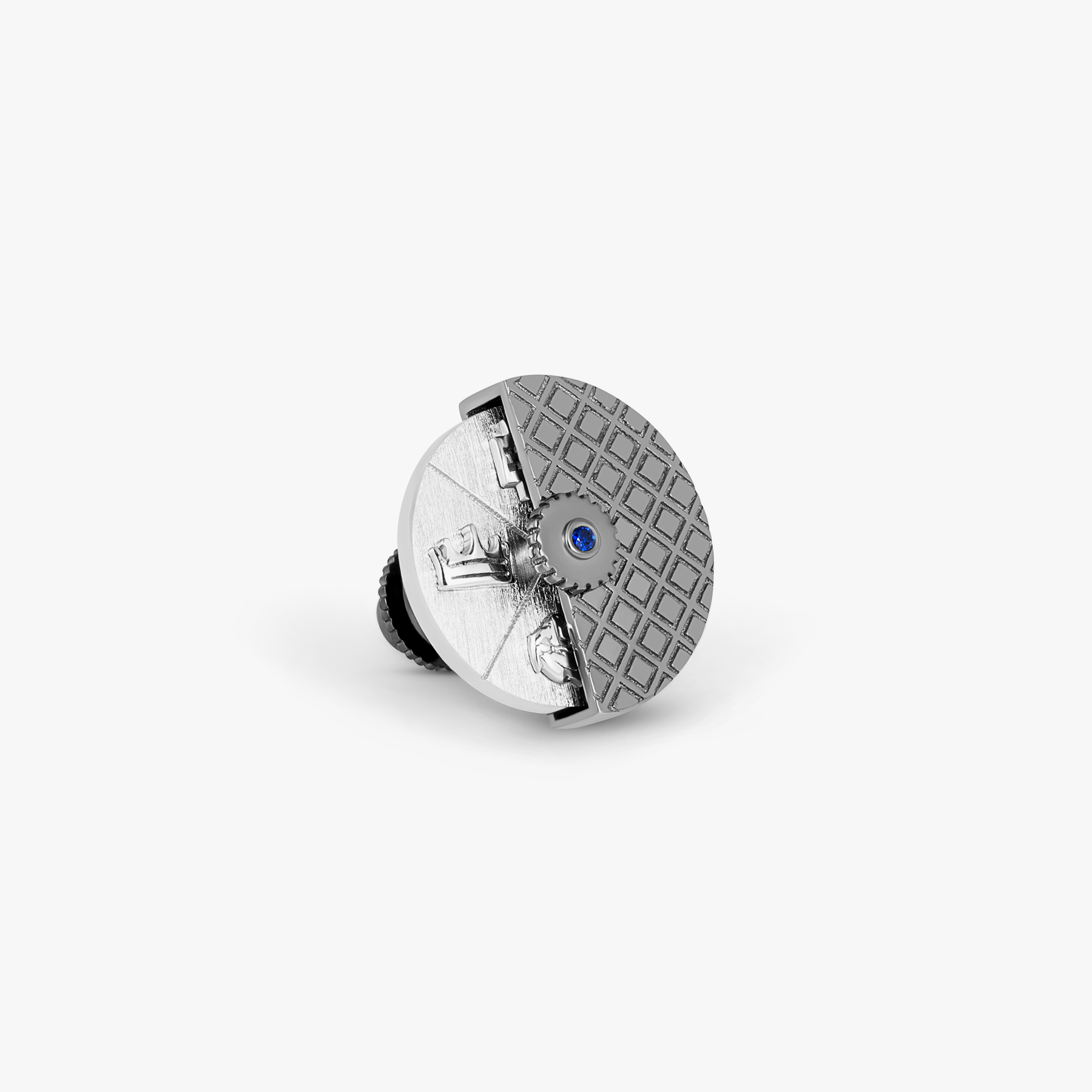 Regalia Spinning Coin Pin In Rhodium Plated Silver (Limited Edition ...