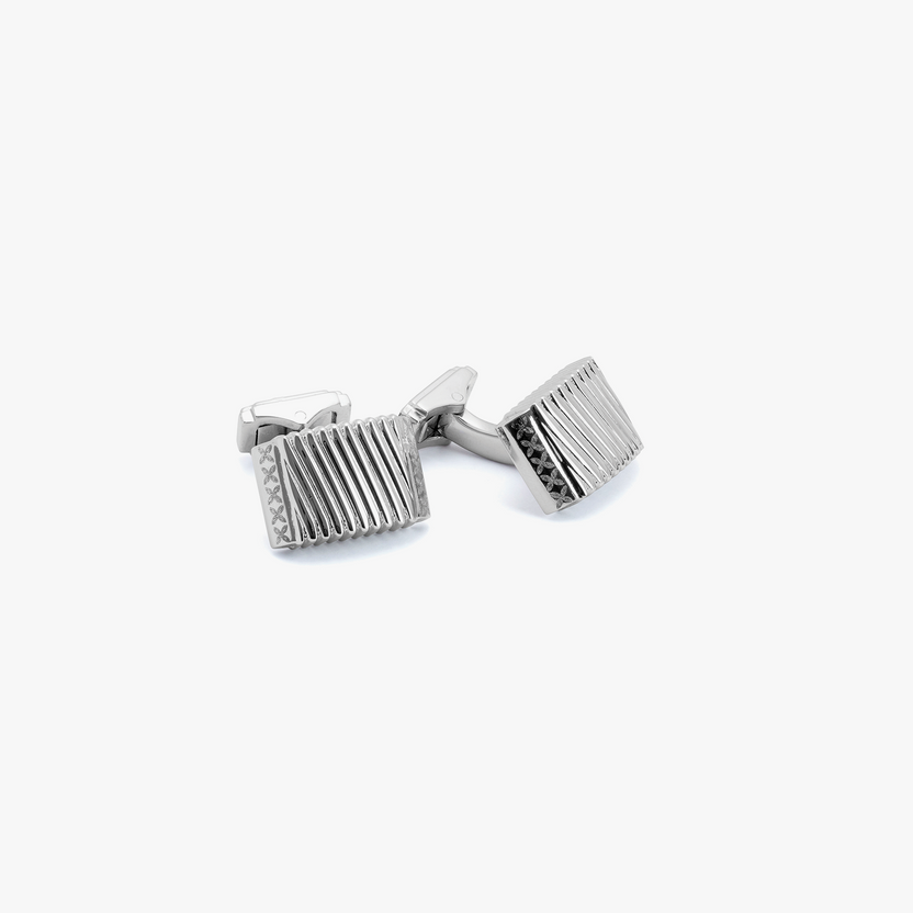 Ribbed cufflinks – Tateossian