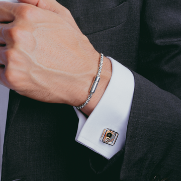 Men's Designer Cufflinks | Silver Gold Titanium | Tateossian